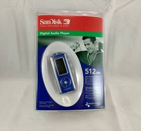 SANDISK SDMX1-512-A18 Digital Media Player Fm Radio Voice